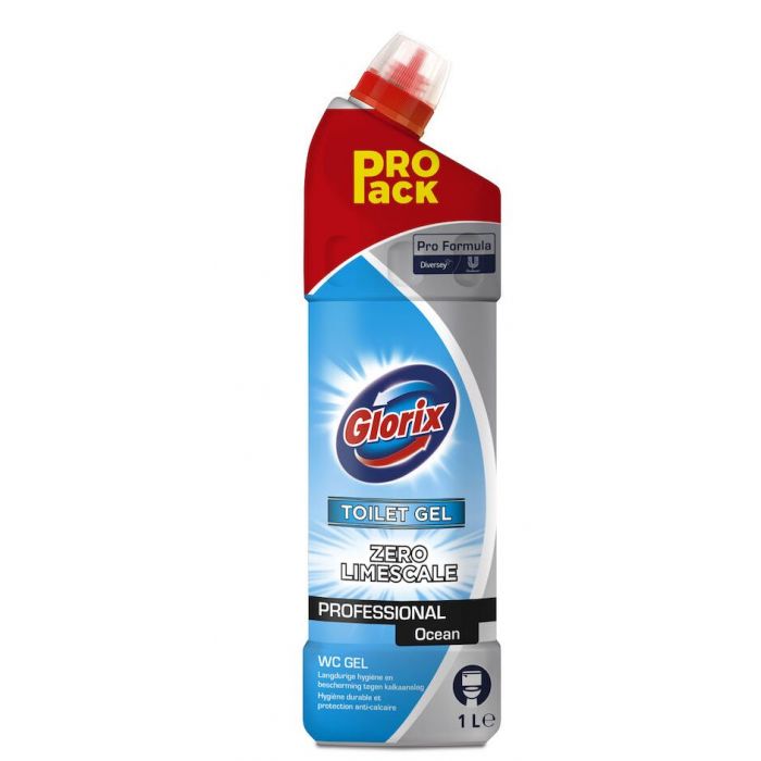 Glorix ProFormula toilet gel Ocean 12x1L | Innovatief in schoon