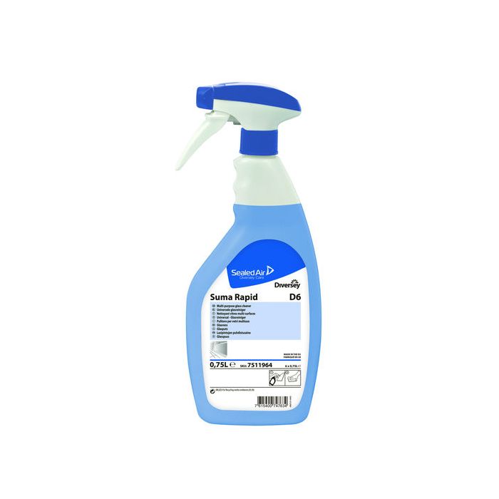 Suma Rapid D6 6 x 750 ml | Innovatief in schoon